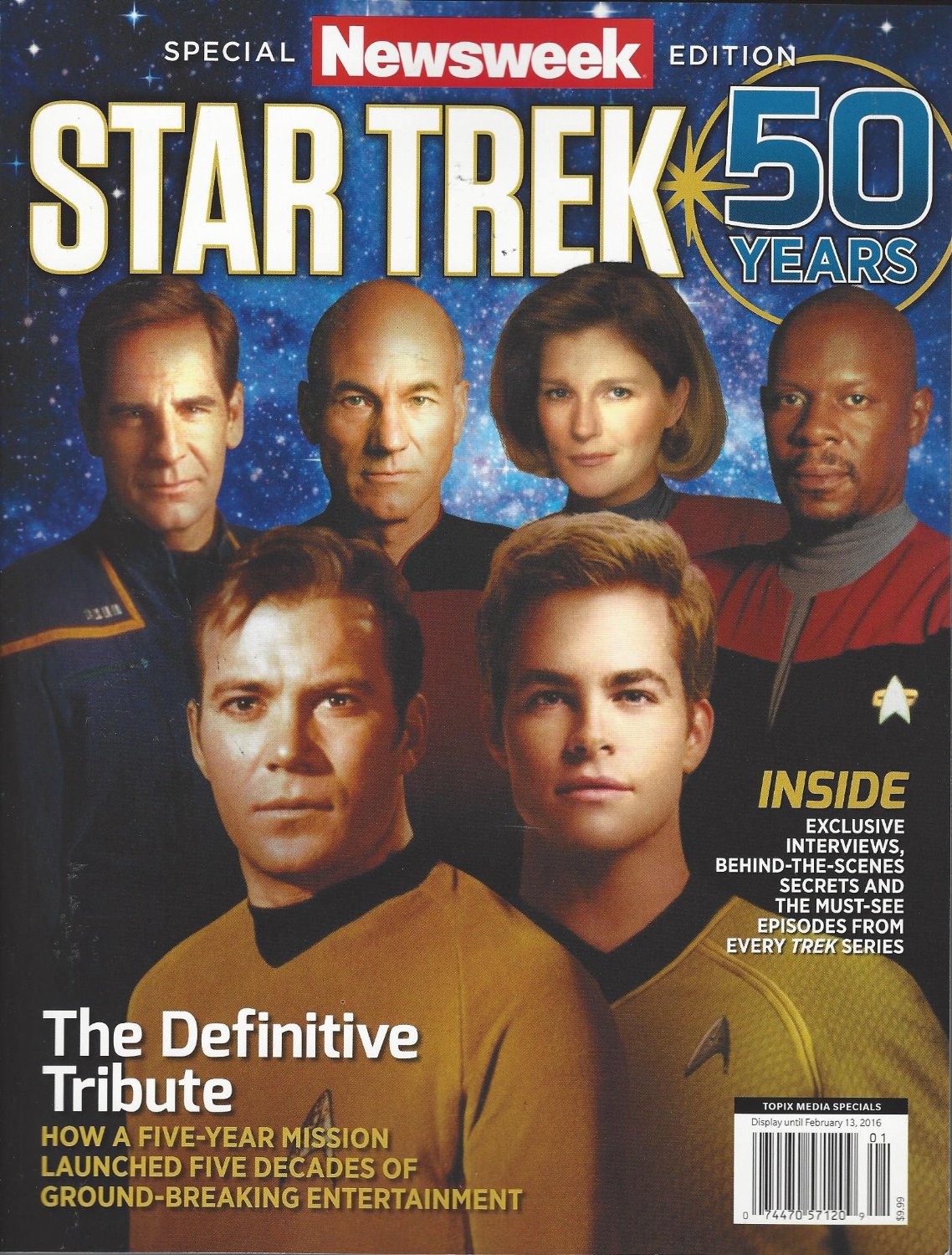Topix Media Lab Special #43: Newsweek Special Edition: Star Trek: 50 ...