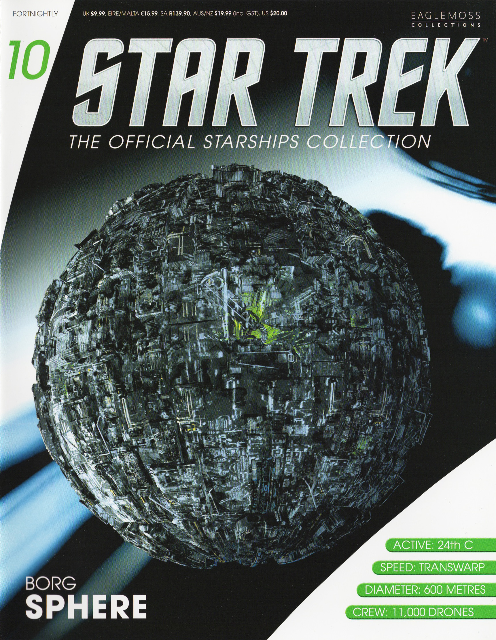 Star Trek: The Official Starships Collection #10 Borg Sphere – Star ...