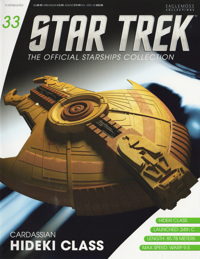 Star Trek: The Official Starships Collection #33 Cardassian Hideki ...