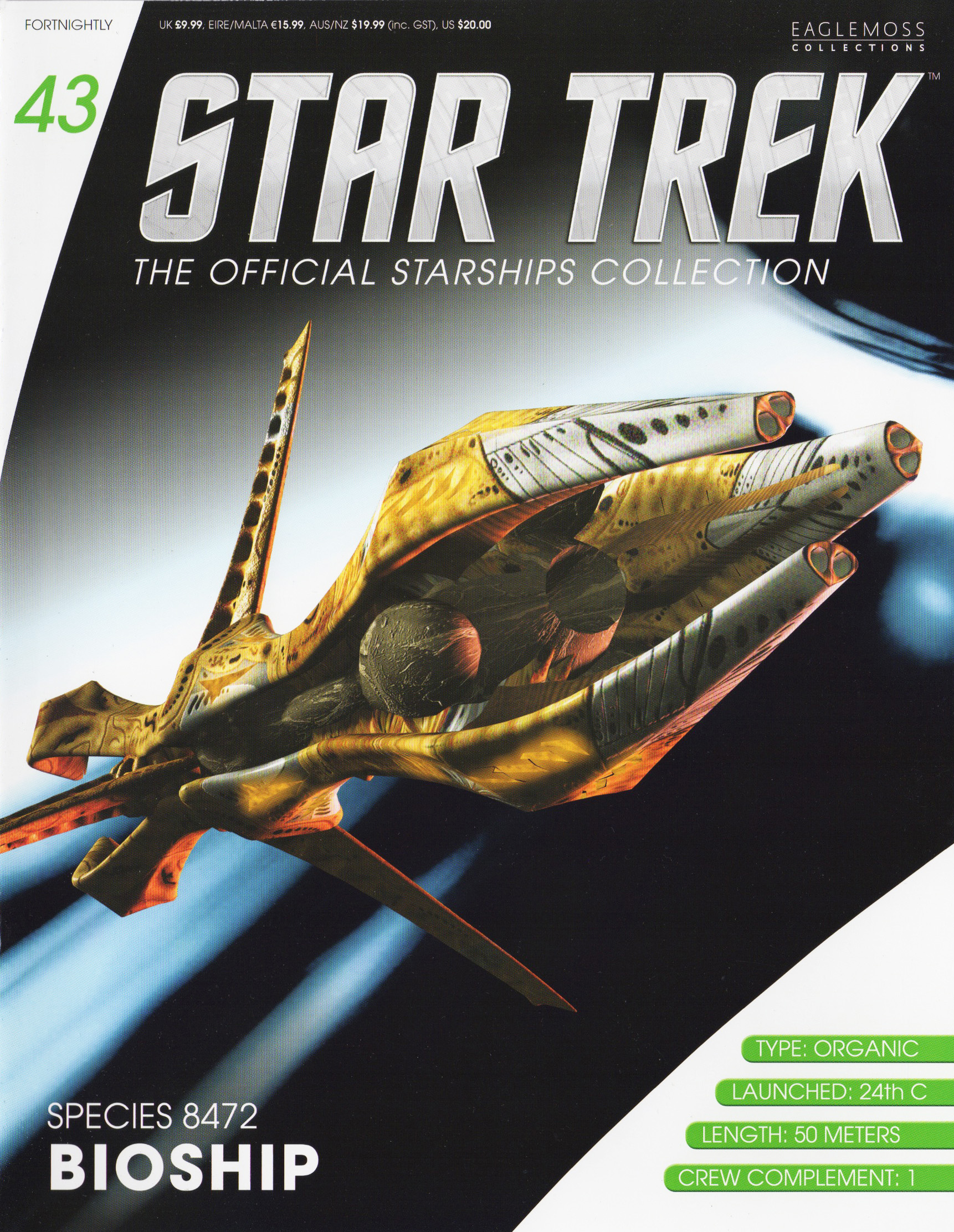 Star Trek: The Official Starships Collection #43 Species 8472 Bioship ...