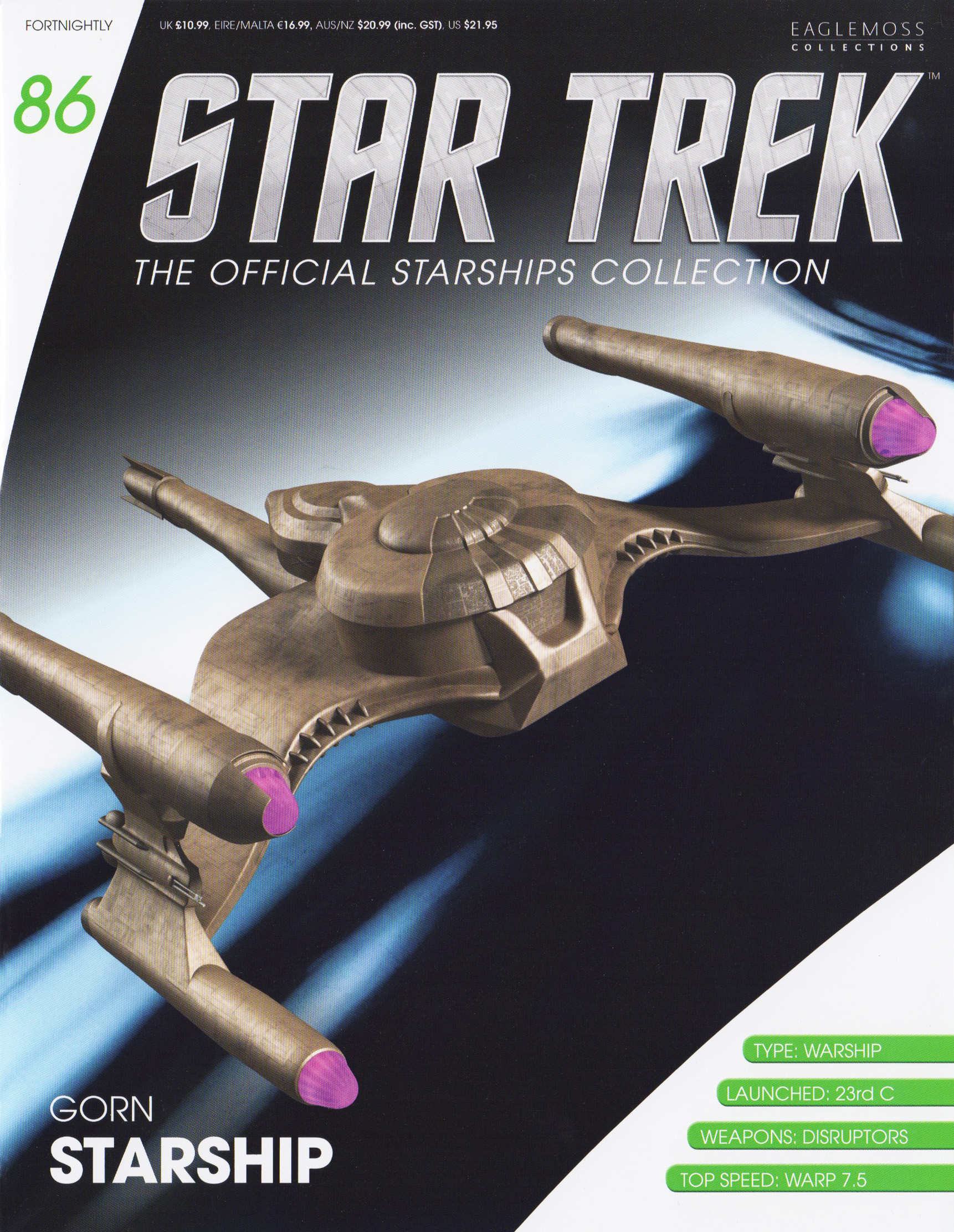 Star Trek: The Official Starships Collection #86.jpg – Star Trek Book Club