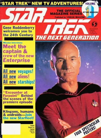The Official Star Trek: The Next Generation Magazine #1 – Star Trek ...