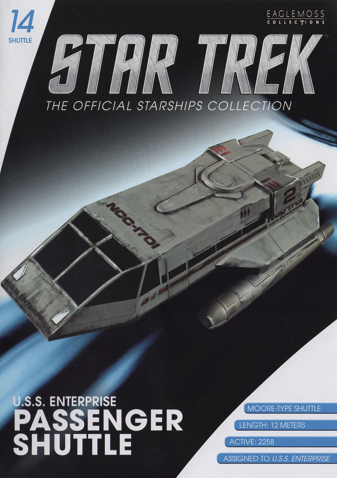 Star Trek: The Official Starships Collection Shuttlecraft #14 Passenger ...