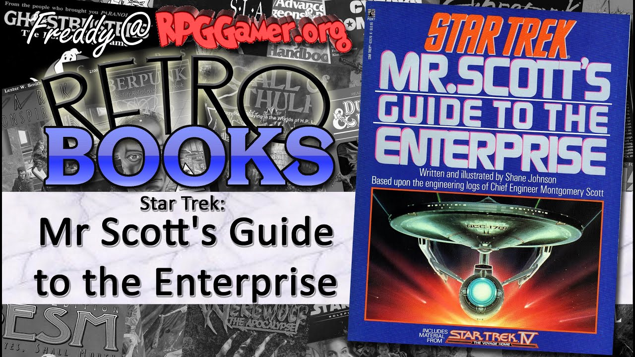 Mr Scott’s Guide to the Enterprise (Titan Books, 1987) | Retro Books ...