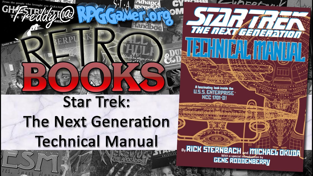 Star Trek: The Next Generation – Technical Manual (Bantam / Pocket Books, 1991) | Retro Books ...