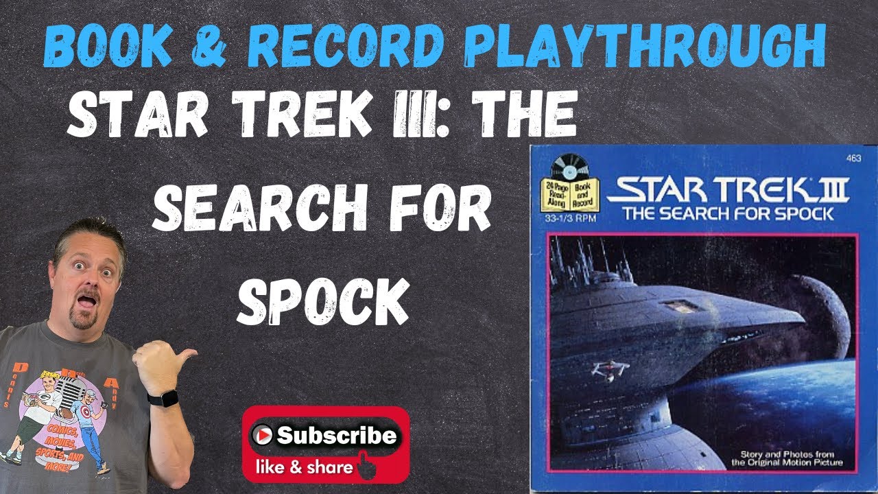 Playthrough of Star Trek III: The Search for Spock Book and Record Set ...
